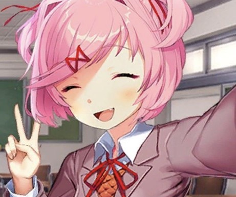 Doki Doki Literature Club Natsuki - Play Online Without Download